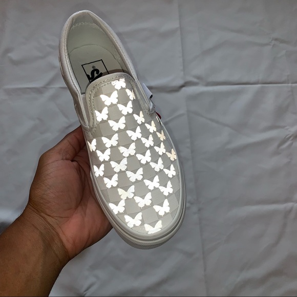 Vans | Shoes | Butterfly Reflective Vans | Poshmark